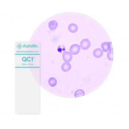malaria quality control slides, 032-67, alphatec, control slides ...